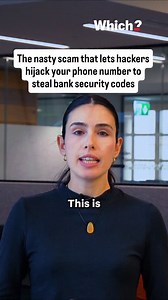 192K views · 902 reactions | ⚠️ Watch out for this nasty scam that enables hackers to hijack your phone number to steal bank security codes and gain access to your online accounts. We've launched a new WhatsApp scam alert service to share updates on the latest scams and expert advice to keep you safe. Comment 'ALERT' if you'd like to sign up for it. | Which? | Facebook