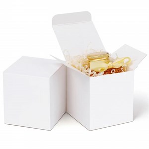 [Hot Item] Custom Design Product Packaging Small White Box Packaging Plain White Paper Box White Cardboard Box