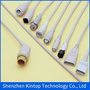 [Hot Item] Compatible New Argon/Medex/HP/Edward/Bd/Abbott/PVB/Utah IBP Sensor Trunk Cable for Disposable Pressure Transducer to 12pin Kontron Minimon/Fetalmon Ktp8h017