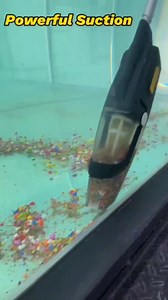 VINGLI Handheld Pool Vacuum,Rechargeable Cordless Swimming Pool Cleaner with a Strong Suction for Deep Cleaning, Ideal for Above/In Ground Pool,Hot Tub and Spas (Blue&Grey)