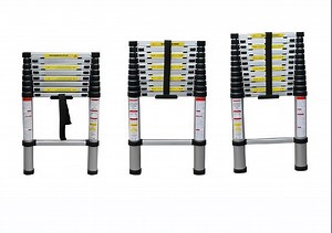 [Hot Item] Aluminum Ladder (3.2m Telescopic Ladder) with En131 Certificate Escalera