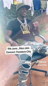 5.9K views · 417 reactions | Singer Alien Skin confirms his concert at Freedom City on 9th June, 2023... The same date as Pallaso's. Whose concert are you attending? | Ritah Kaggwa Blog | Facebook