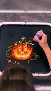 2.6K views · 82 reactions | Spooky Pumpkin Pancake Art 丹 | Dancakes | Facebook