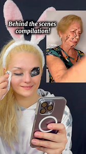 11K views · 228 reactions | Behind the scenes compilation! It’s alot of fun making these videos! Thank you for being a part of my community! ❤️ #behindthescenes #bloopers #makeuptransformation | Violeta S | Facebook