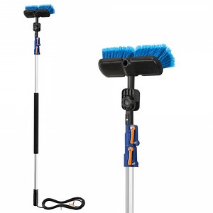 [Hot Item] Window Solar Panel Cleaning Brush Durable 12FT Internal Water Fed Brush