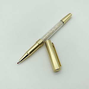 [Hot Item] Promotional Cap off Luxury Pen Logo Printing Pen Diamond Crystal Stylus Pen