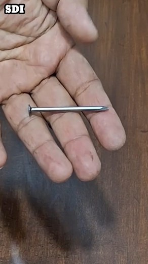 Amazing Tips and Tricks! Use Nails for Pilot Bit #howto #easy #learn #carpentry #woodworking #tips #tricks #ideas #tutorial #diy #technique #superheyofficial #fbreels #fypviralシ #gsdiymaker #reelsvideo #reelsfb #woodenangles #How | Superhey DIY and IDEAS