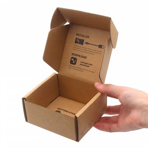 [Hot Item] Custom E Commerce Small Size Plain Shipping Mailing Box Postage Cardboard Mailer Box