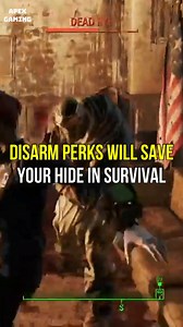 14K views · 18 reactions | Disarm perks will save your hide in Survival  #fallout4 | Apex Gaming | Facebook