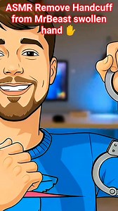 29K views · 118 reactions | ASMR Remove Handcuff from MrBeast swollen hand ✋| #viral #video #fblifestyle #trending #reels | Akhilesh Yadav | Facebook