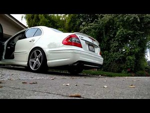 Mercedes E63 AMG (W211) Cold Start Long Tube Headers