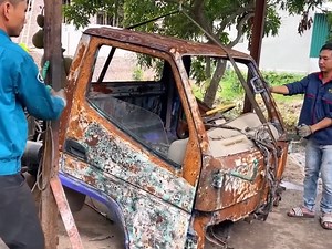 Genius Boy Restores Old Dump Truck After 36 Years -000 #foryoupage❤️ #foryoupagereels #foryoupageシ #restoration #foryourpage #viralchallenge #viralphotochallenge #viralreelschallenge #viralreelschallenge2025viralreelschallengejaiviralreelschallengeviralreelschallenge #fypchallenge #fypageシ #fyp #viralvideochallenge #foryou #barnfind #classiccar | 푹풆풔풕풐풓풂풕풊풐풏 퐓퐢퐩퐬 | Facebook