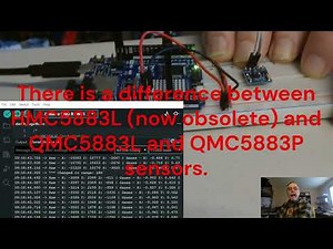 Arduino R4 Wi-Fi & GY 271 Compass Module (breakout board GY-271) and Adafruit_QMC5883P library.