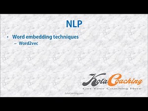 Word embedding techniques - Word2vec | Natural Language Processing in Hindi