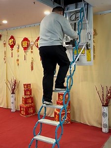 [Hot Item] Automatic Folding Electric Attic Ladder for Indoor Spaces