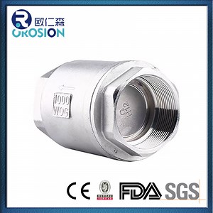 [Hot Item] Industrial Brass Spring Check Valve for BSPT, BSPP, NPT Threads