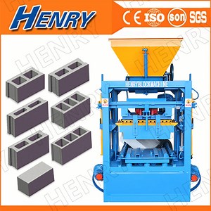 [Hot Item] Hydraulic Block Machines Qt4-24 Paver Making Machine Concrete Block Machine