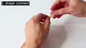 HOMELYLIFE 2 Pin 8mm COB LED Strip Connectors Gapless Solderless Clear Connector Kit, Included 8 Pcs L-Shape Corner Connectors, 2 Pcs Strip to Strip Connectors for 8mm COB LED Strip Lights